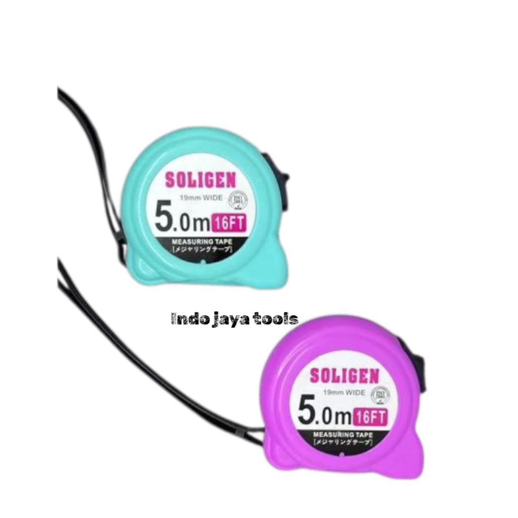 Jual Meteran Soligen 7,5m/5m/3m Measuring soligen | Shopee Indonesia