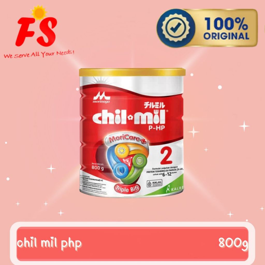 Jual MORINAGA CHIL MIL PHP 800GRAM SUSU FORMULA BAYI 6-12 BULAN ...