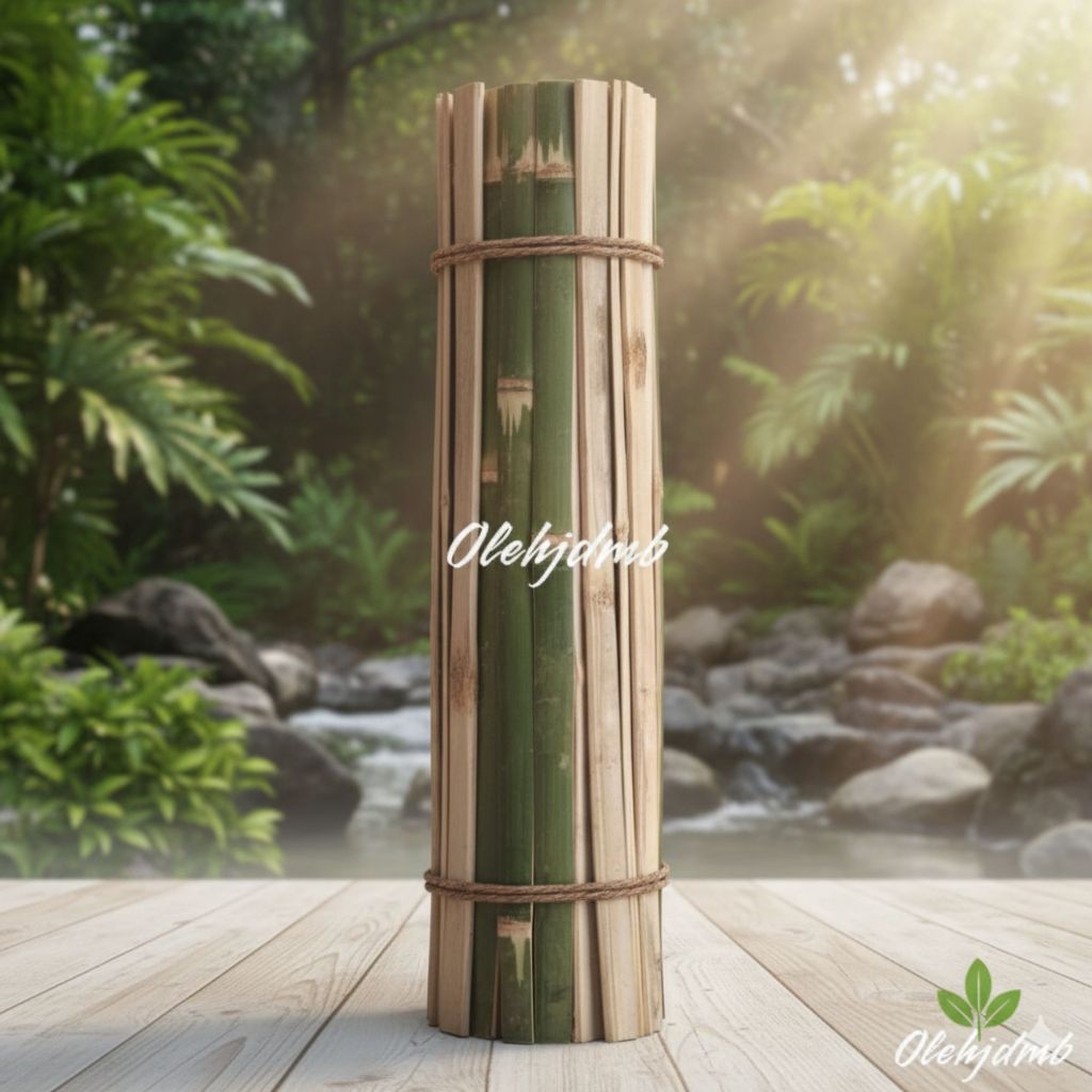 Jual Bambu Billah / Ajir Tanaman Ukuran Panjang 100 cm dan Lebar 2 cm 1 ...