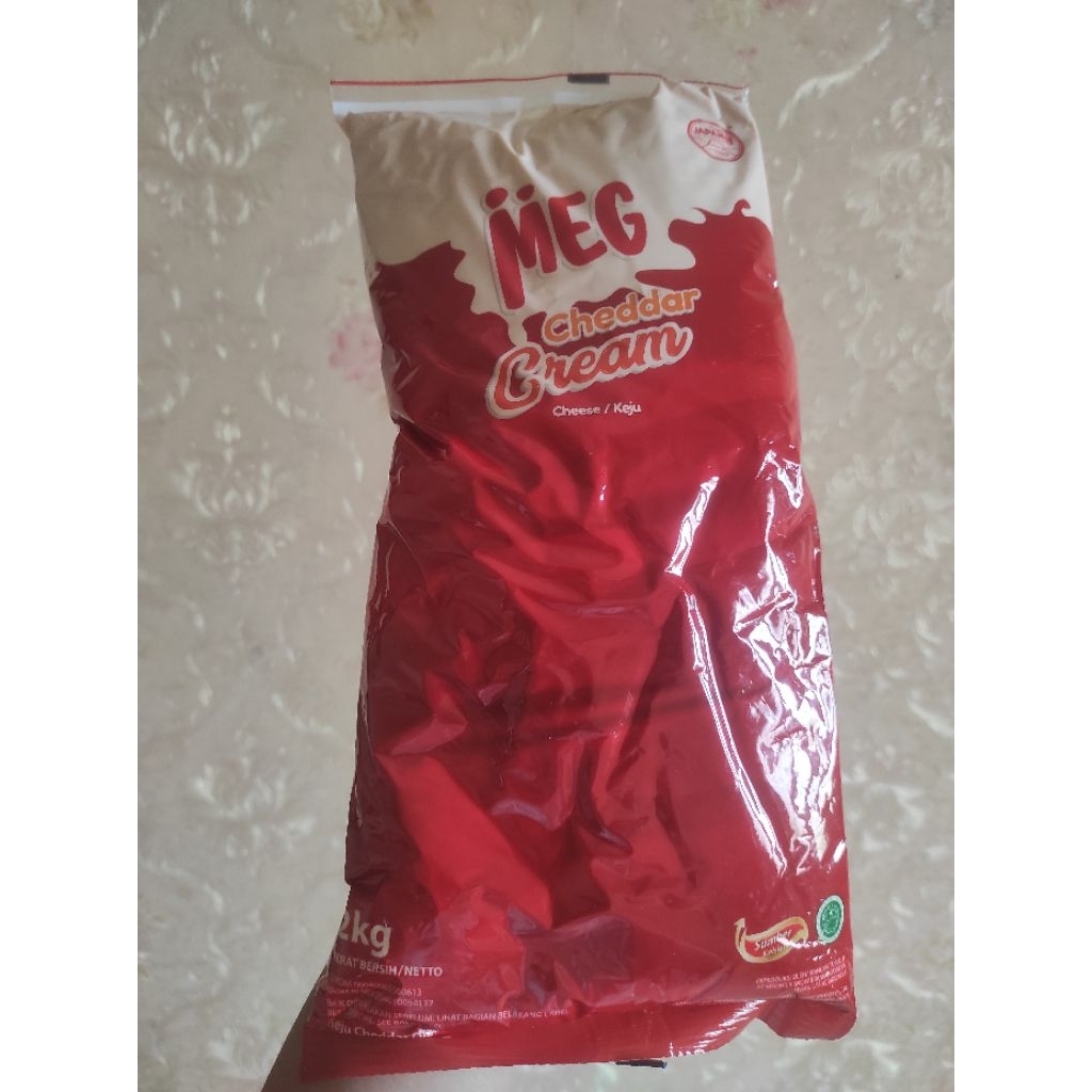 Jual MEG CHEESE CREAM 500GR DAN 2KG/CHEESE CREAM | Shopee Indonesia