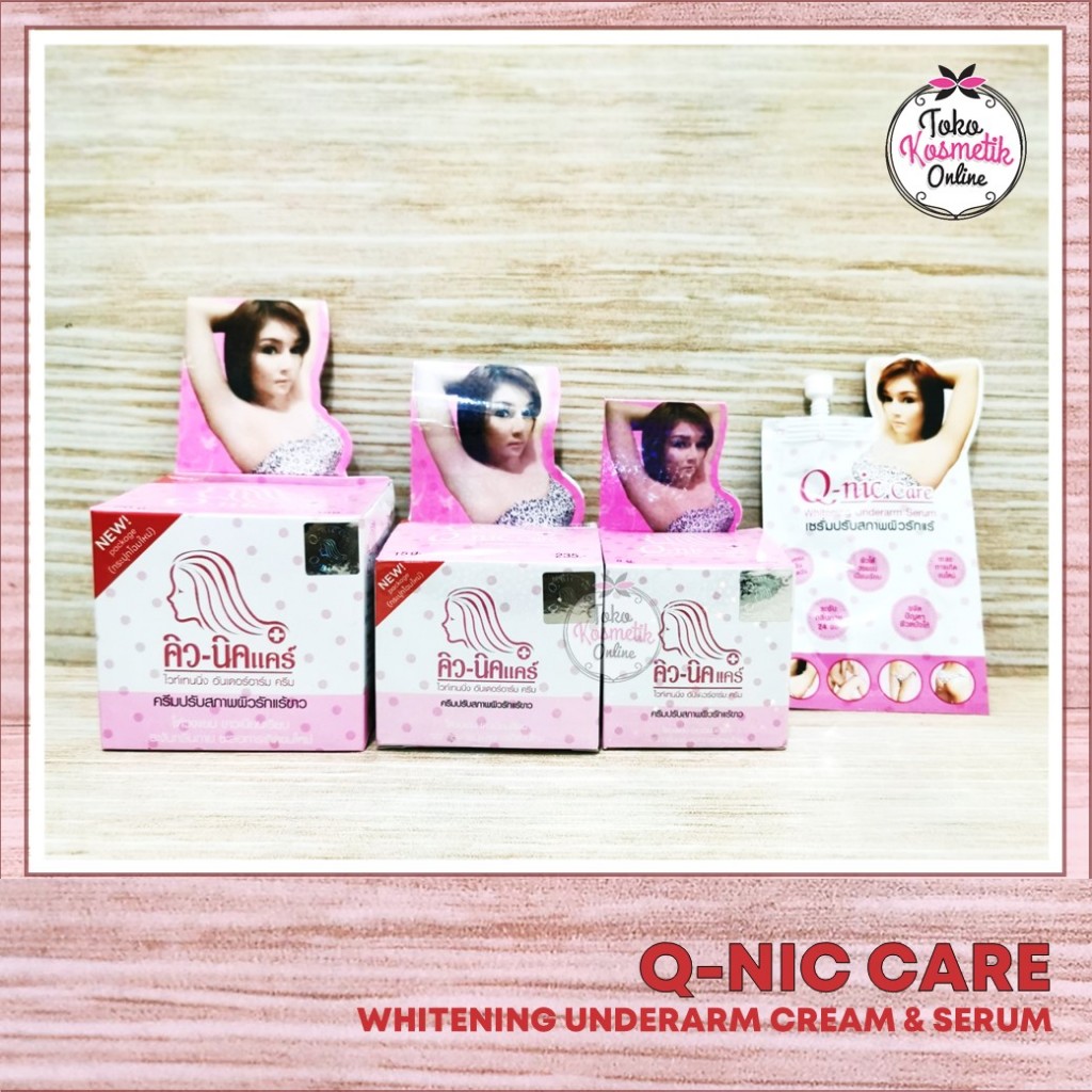 Jual QNC UNDERARM WHITENING CREAM | PEMUTIH KETIAK - PINK & UNGU ...