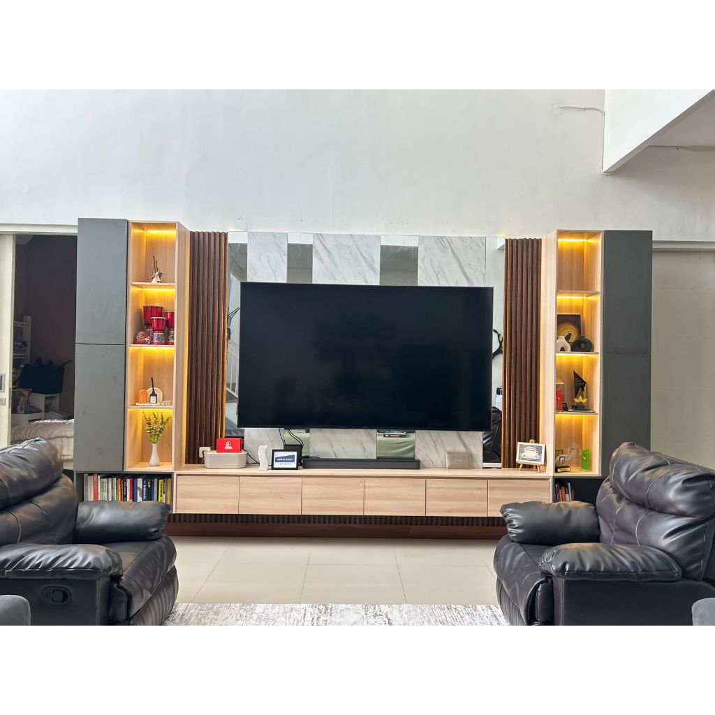 Jual Backdrop TV, Lemari, dan Kitchen Set Mewah Tanpa Harus Mahal ...