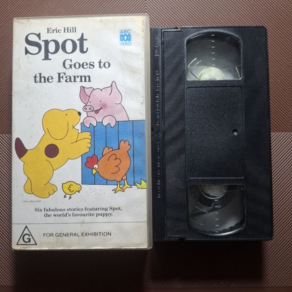 Jual Kaset VHS Eric Hill Spot Goes To The Farm | Shopee Indonesia