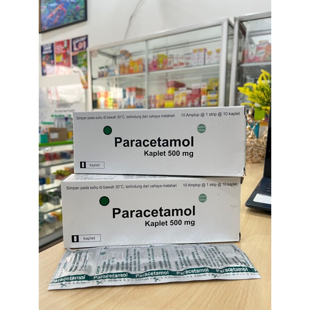 Jual Paracetamol Kaplet Rama 500mg 1 Box 10 Strip | Shopee Indonesia