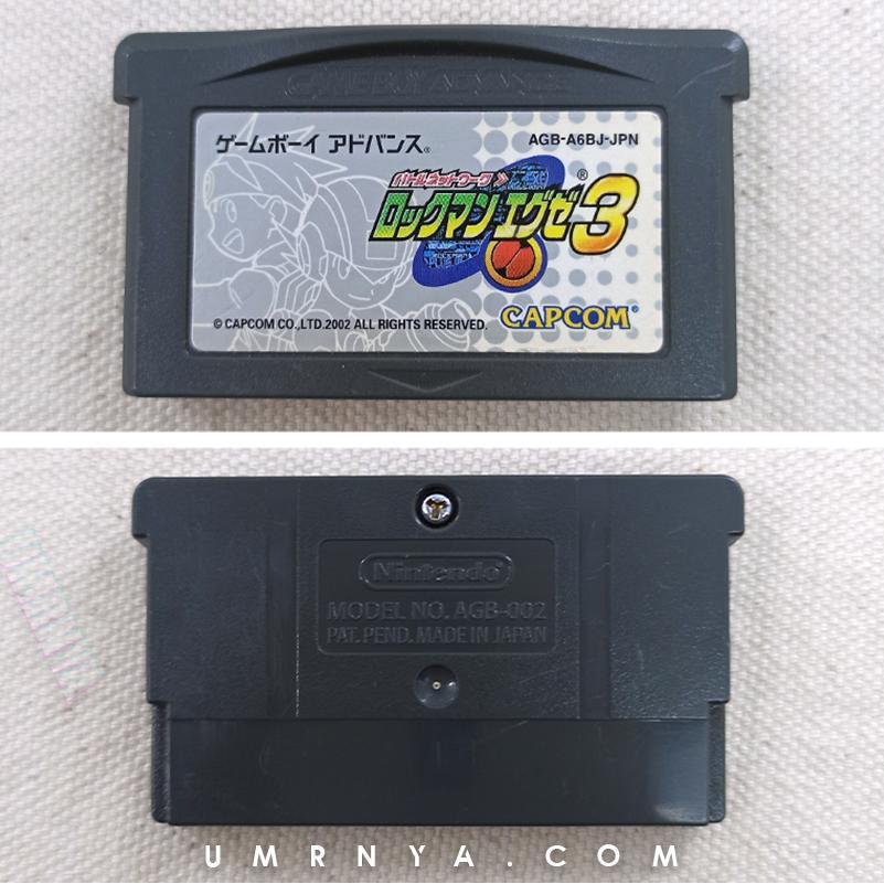 Jual Kaset Gameboy Rockman EXE 3 Nintendo Rock man Advance GBA SP Micro ...