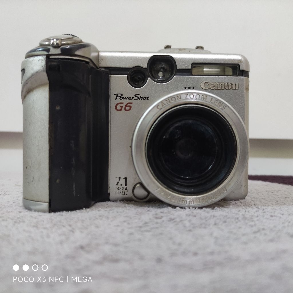 Jual Camera Canon powerShot G6 PC1089 | Shopee Indonesia
