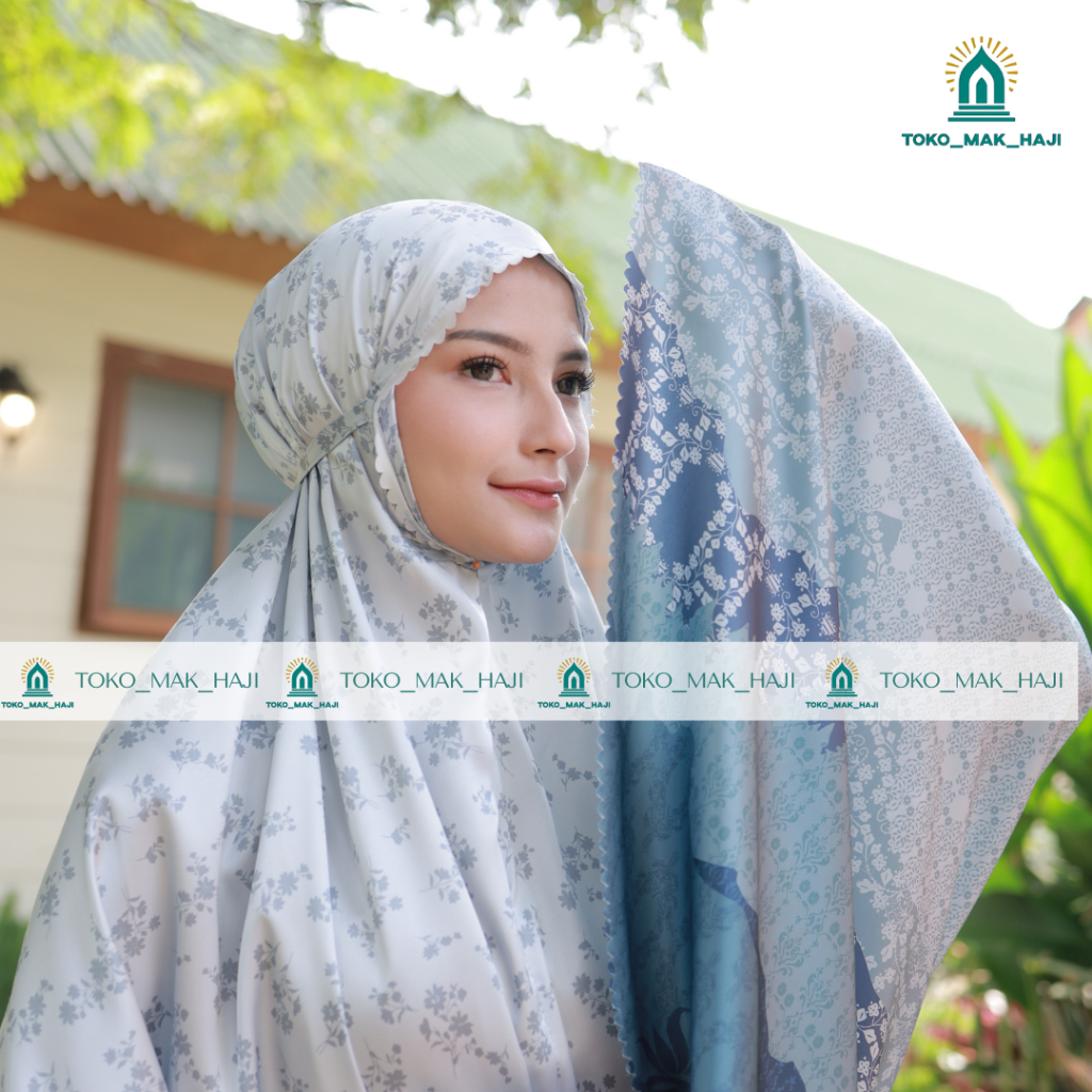 Jual TOKO_MAK_HAJI MUKENA DEWASA MIYSHA 2in1 LASER CUT SILK ARMANIYAH ...