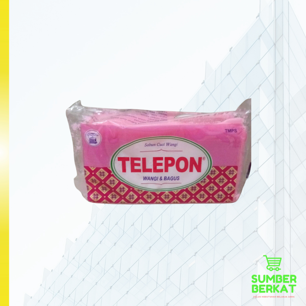 Jual Sabun Cuci Batangan Cap Telepon Warna Pink | Shopee Indonesia