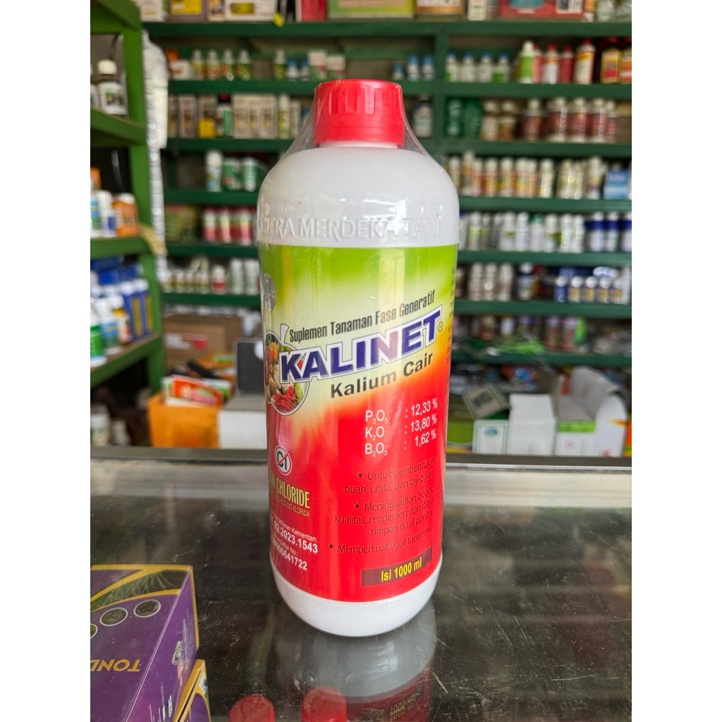 Jual Kalinet Pupuk Kalium Cair Kemasan 1 liter | Shopee Indonesia