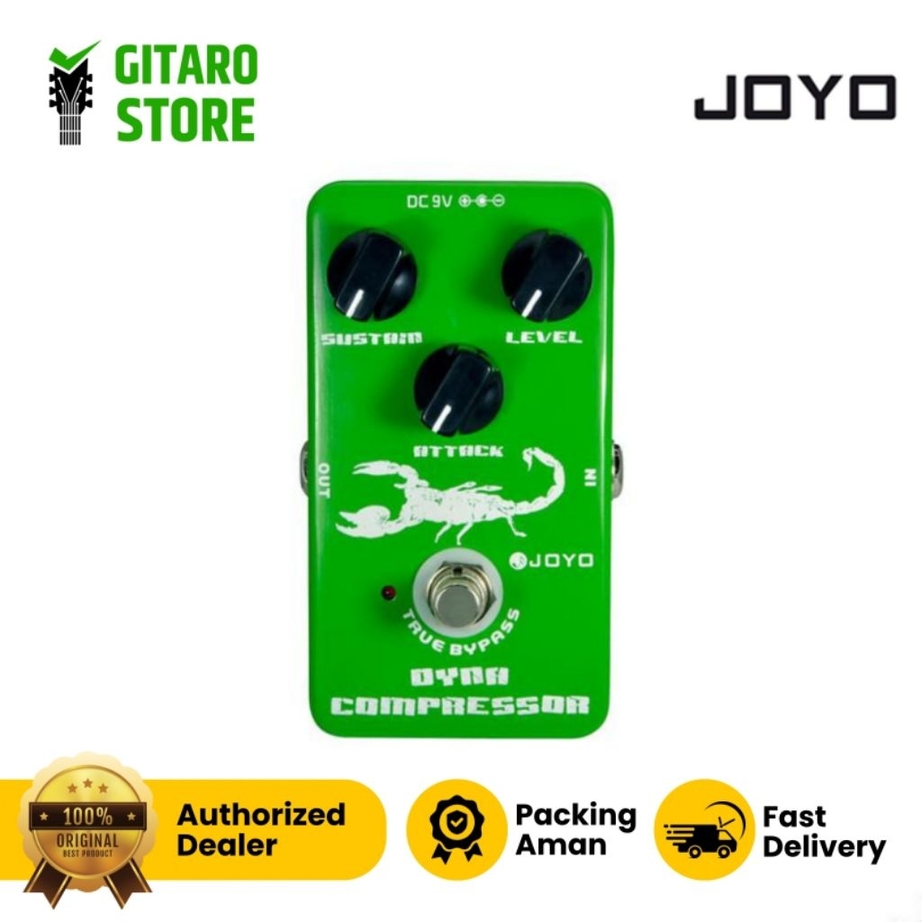 Jual JOYO EFFECT GUITAR DYNAMIC COMPRESSOR JF-10 NS2 | Shopee Indonesia