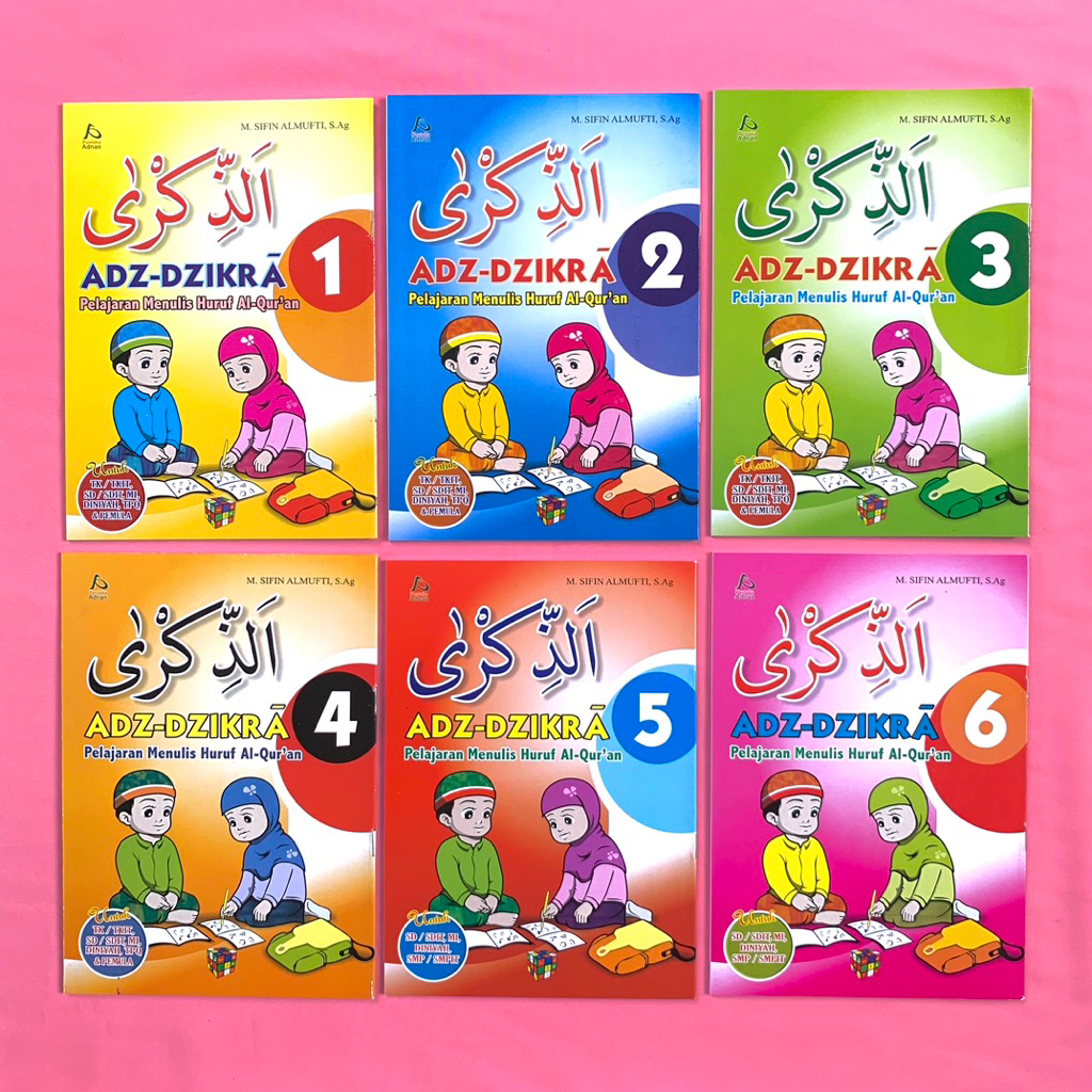 Jual Adz Dzikra Buku Belajar Menulis Huruf AL-QURAN untuk TK-SD/MI-TPQ ...