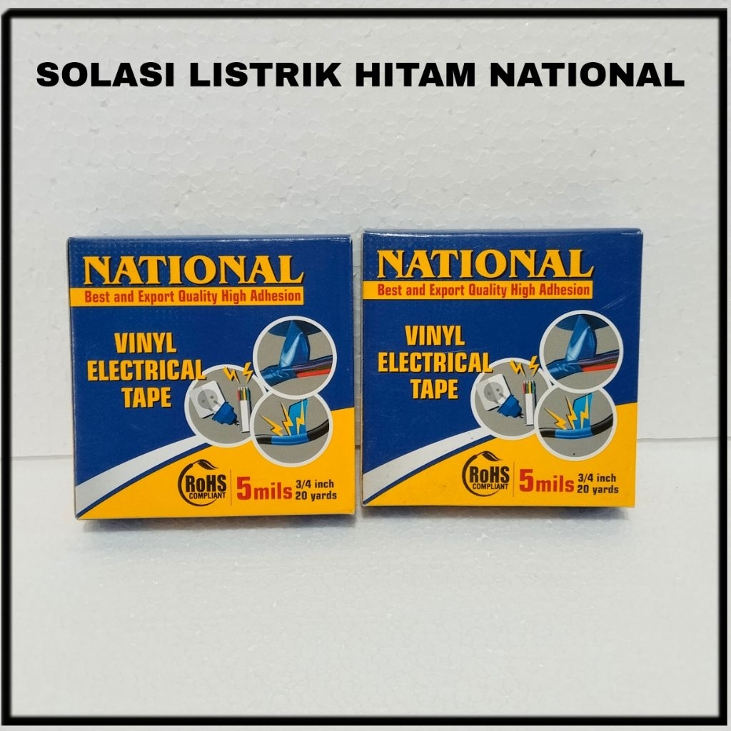 Jual Solasi national solasi listrik hitam 5mils | Shopee Indonesia
