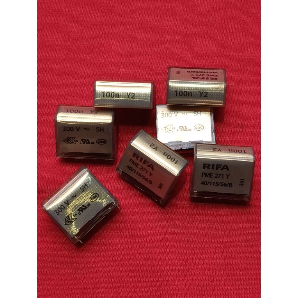 Jual Cpacitor RIFA PME271Y 100n/0,1uf 300V original | Shopee Indonesia