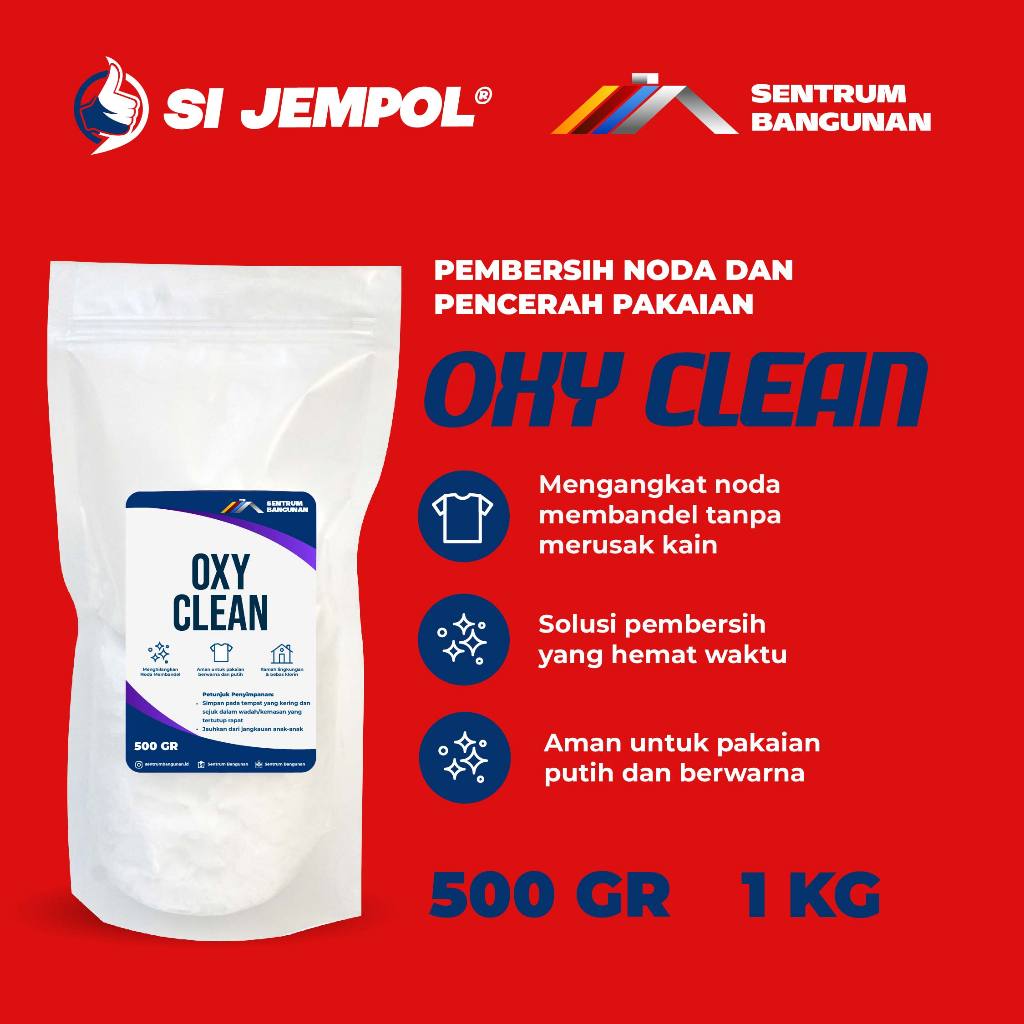 Jual Oxy Clean 500GR / 1KG – Pemutih, Pencerah & Penghilang Noda ...