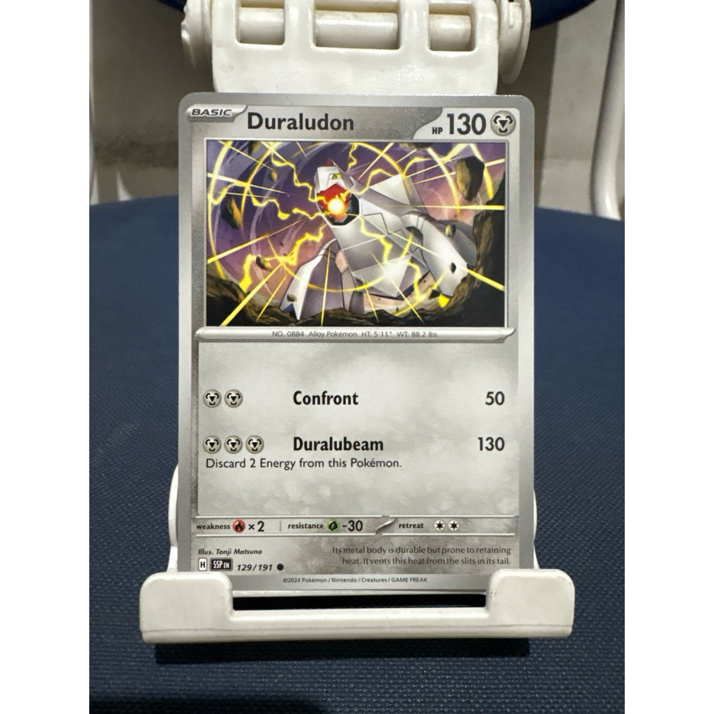 Jual kartu pokemon original common duraludon ssp 129/191 | Shopee Indonesia