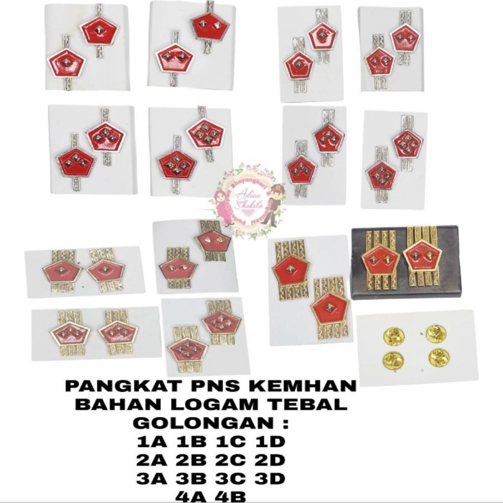 Jual PANGKAT KEMHAN PDH GOLONGAN 1,2,3,4 | Shopee Indonesia