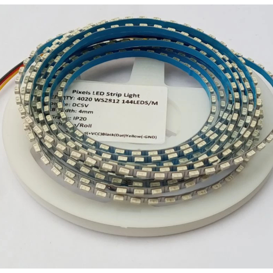 Jual LED Strip Matrix WS2812 SMD 4020 5V 144LED/M | Shopee Indonesia