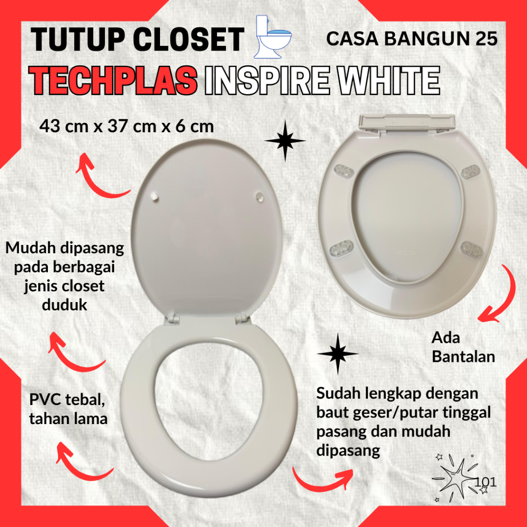 Jual Kloset Duduk Ina Terlengkap & Harga Terbaru Juni 2026 | Shopee ...