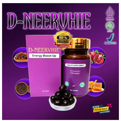 Jual D Nerve solusi sehat bersama ISI 40 tablet original | Shopee Indonesia