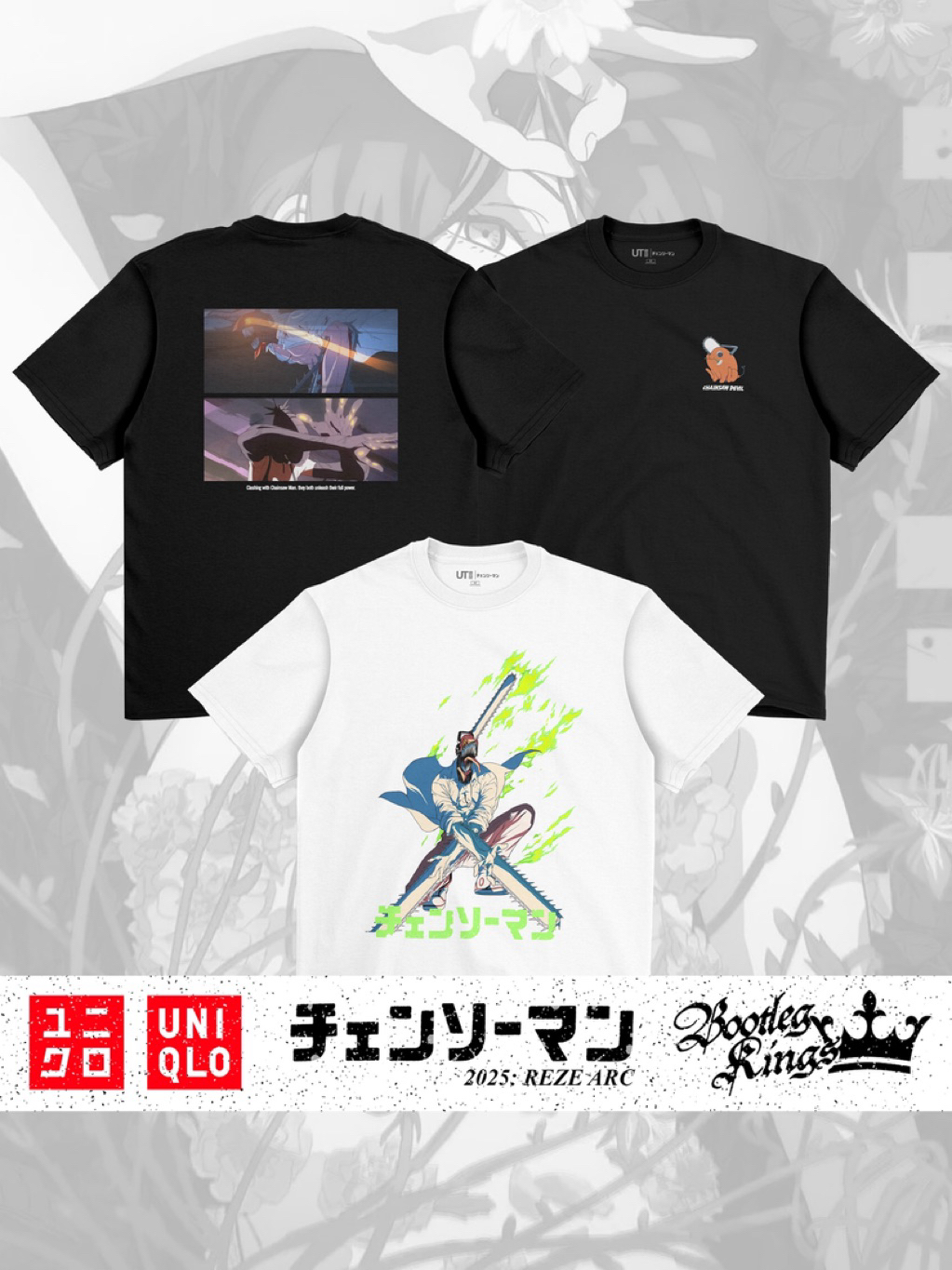 Jual [HOT] UNIQLO X CHAINSAW MAN REZE ARC MOVIE 2025 UT GRAPHIC T-SHIRT ...