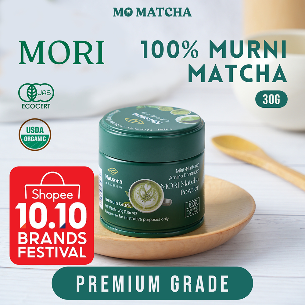 Jual Ceremonial Matcha Powder - Mori Premium Grade - Matcha Bubuk ...