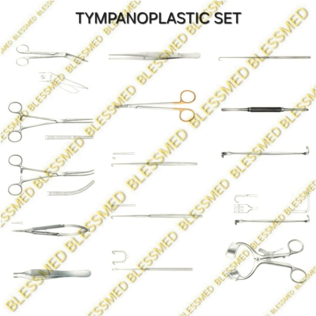 Jual Tympanoplastic Set Premium Quality + Bak Instrument 512 Lokal (RO ...