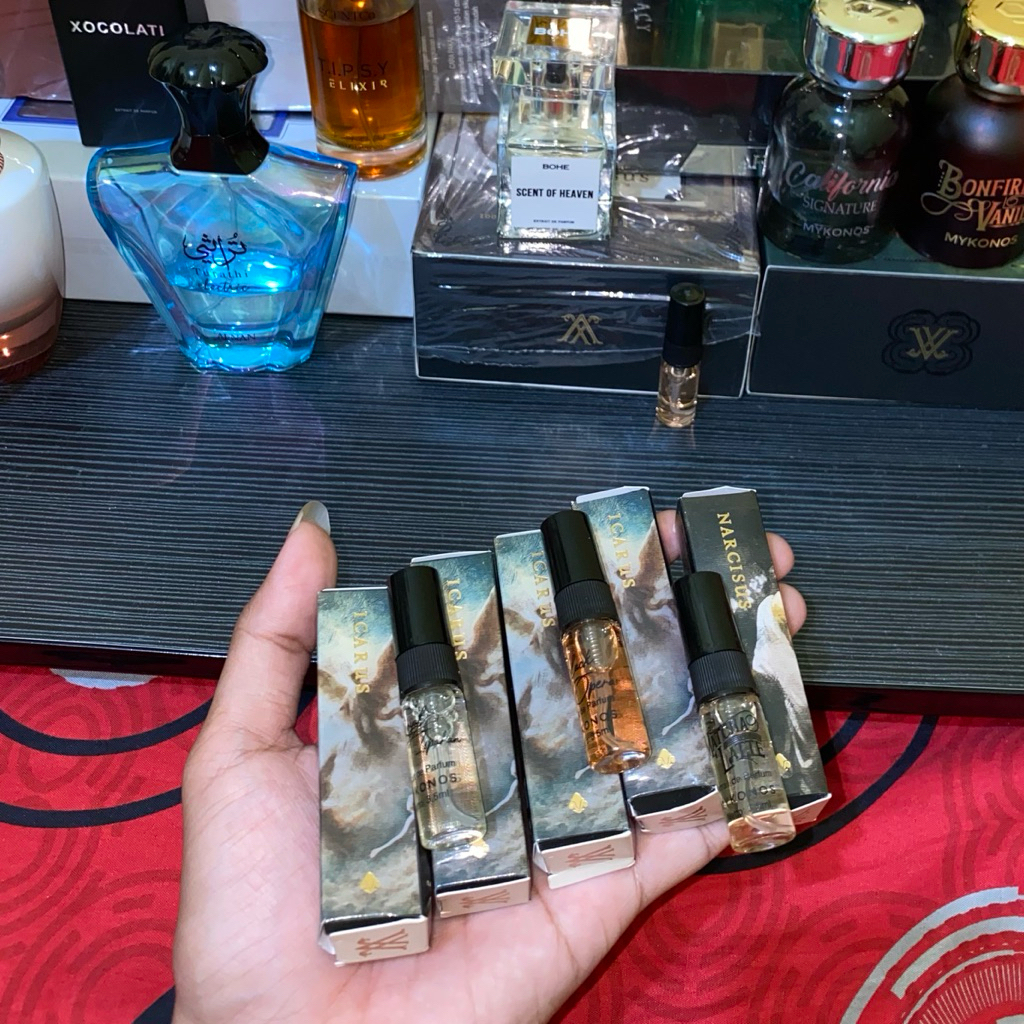 Jual VIAL VELIXIR & MYKONOS (icarus, galatea, orion, royal ispahan ...