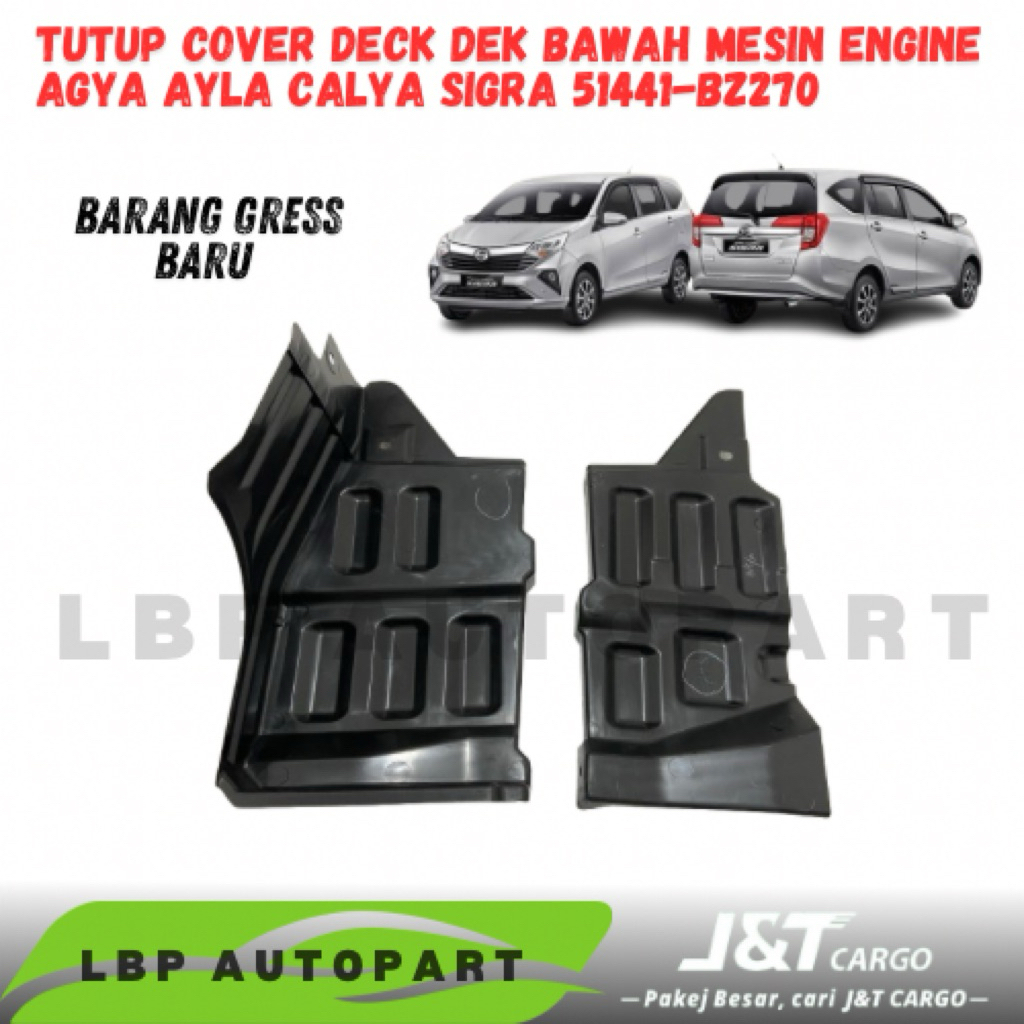 Jual Tutup Cover Deck Dek Bawah Mesin Engine Agya Ayla Calya Sigra ...