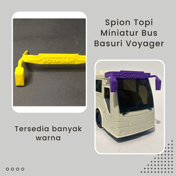 Jual Spion Topi Miniatur Bus Basuri JB3 || Bando Spion Jetbus 3 Voyager ...
