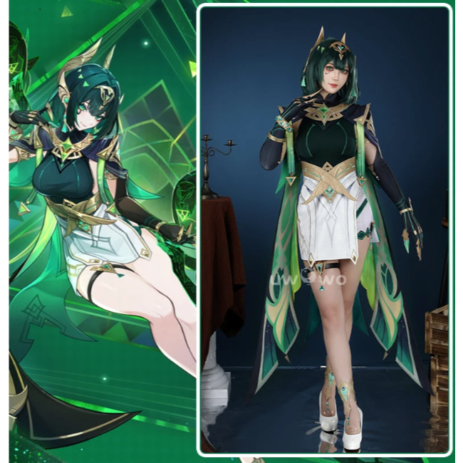 Jual UWOWO Nefer Cosplay Collab Series:Game Genshin Imapct Nefer ...