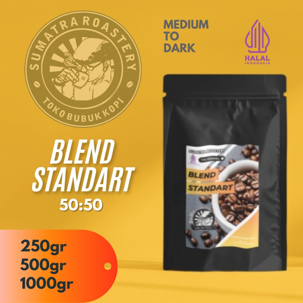 Jual KOPI BLEND STANDART - CAMPURAN ARABIKA DAN ROBUSTA SUMATRA ...