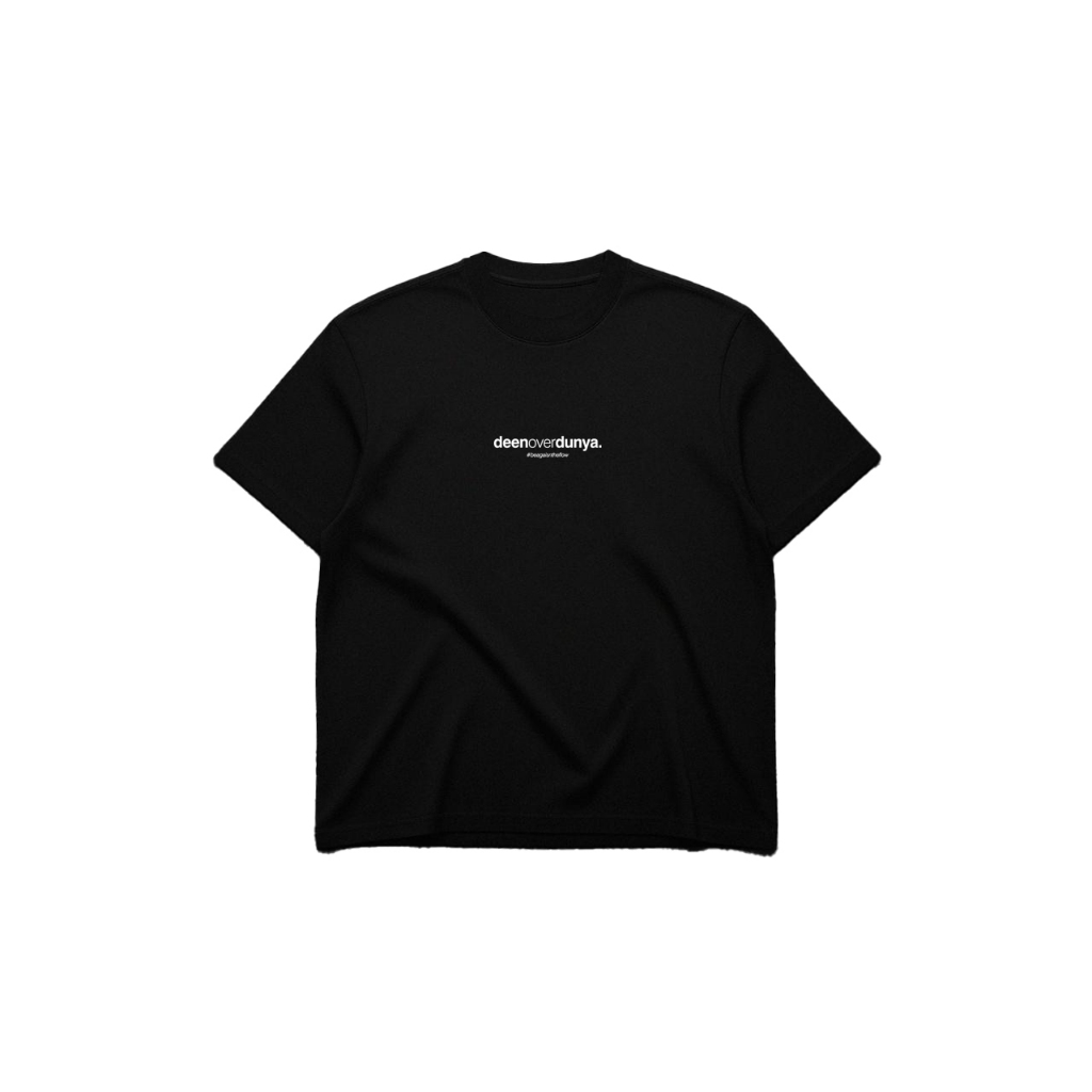 Jual BEHOVE Deen Over Dunya | Cotton 24s Oversized T-Shirt | Shopee ...