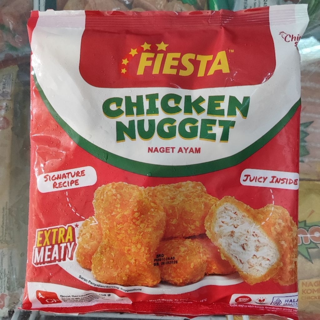 Jual Fiesta Chicken Nugget 400g Nugget Ayam Extra Meaty | Shopee Indonesia