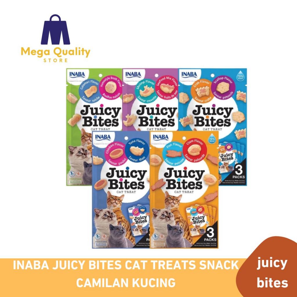 Jual INABA Juicy Bites Cat Treats Snack Camilan Kucing | Shopee Indonesia