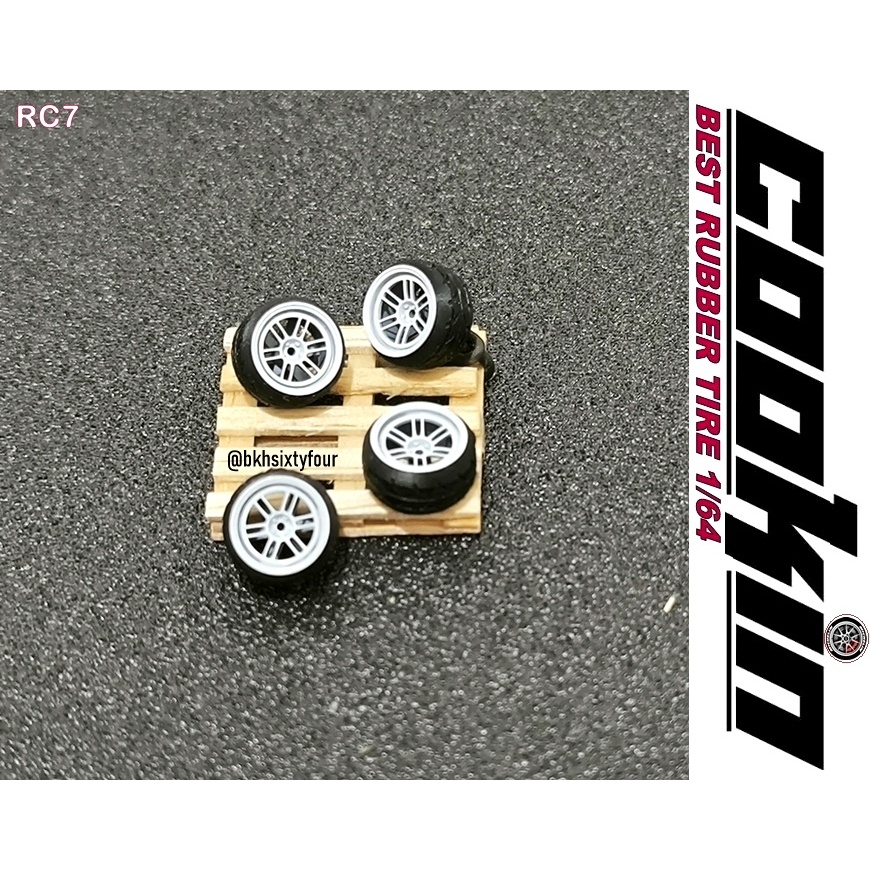 Jual Ban Karet COOKIN RC7 Model ENKEI RPF1 10mm SELONGSONG | Shopee ...