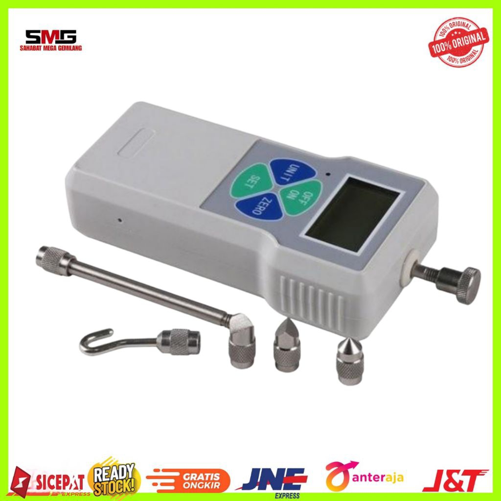 Jual Force Gauge 20kg Akurasi 0.01kg Elecall ELK200 Push Pull Meter ...