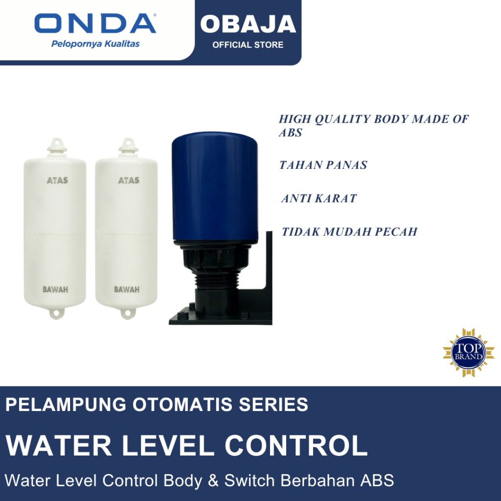 Jual Onda Water Level Control Switch Onda / Otomatis pompa toren/ Radar ...
