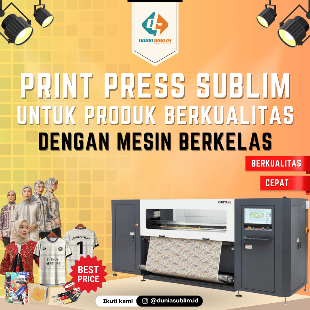 Jual PRINTING SUBLIM / Cetak Sublim / Sublimasi / PRINT KERUDUNG ...
