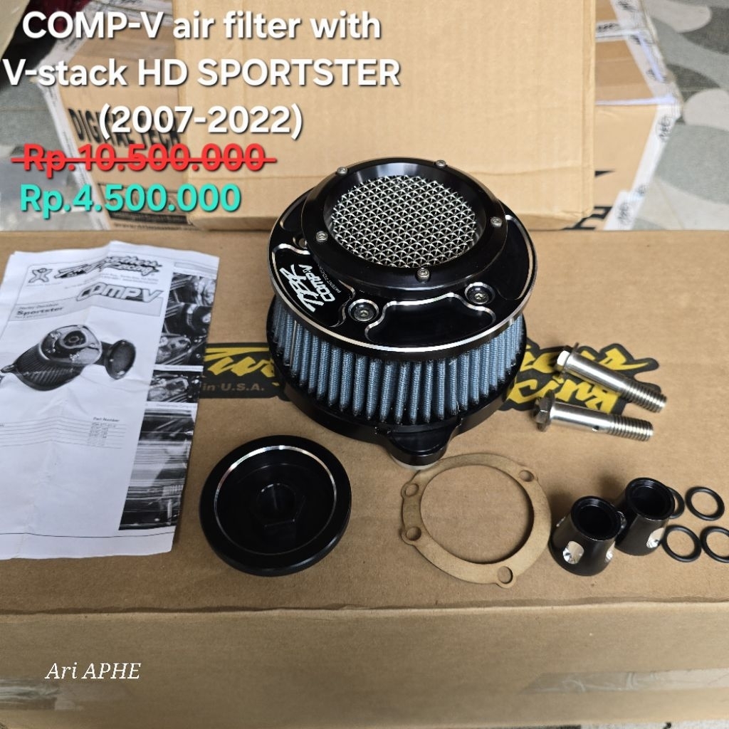 Jual filter udara Two Brothers Racing COMP-V Cruiser Air Cleaner With ...