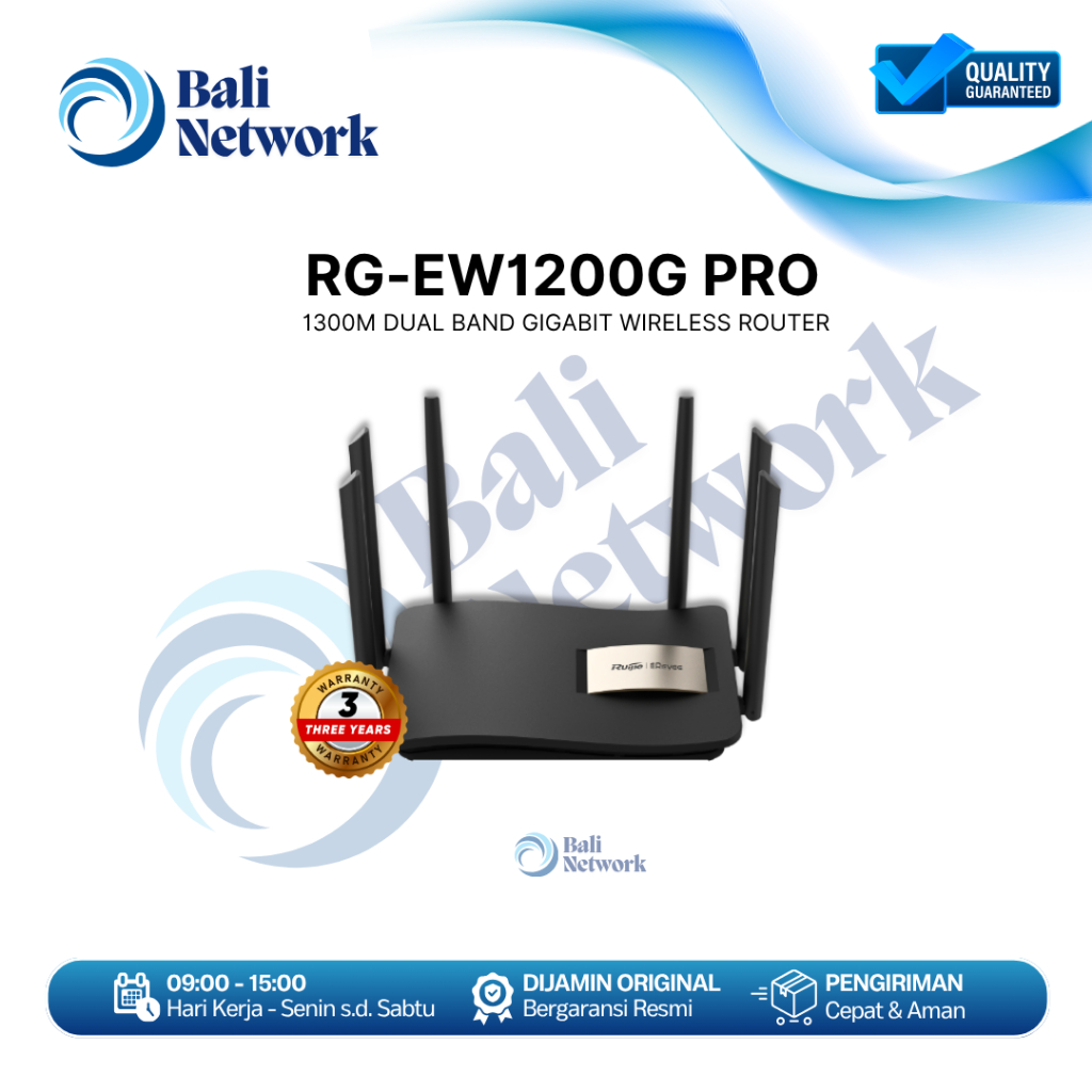 Jual RUIJIE REYEE RG-EW1200G PRO MESH WIFI-5 ROUTER | Shopee Indonesia