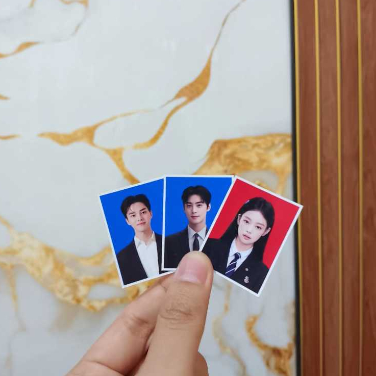 Jual Cetak Pass Foto 2x3 3x4 4x6 Merah Biru | Shopee Indonesia