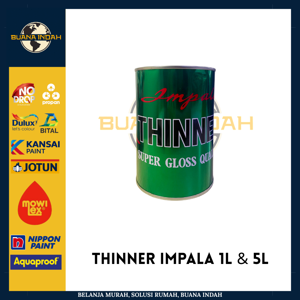Jual Thinner Impala (1L & 5L) | Shopee Indonesia