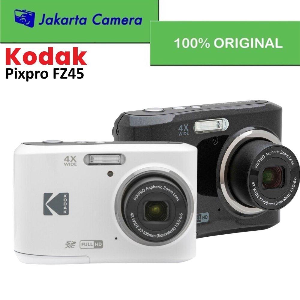 Jual KODAK Pixpro FZ45 Digital Pocket Camera | Shopee Indonesia