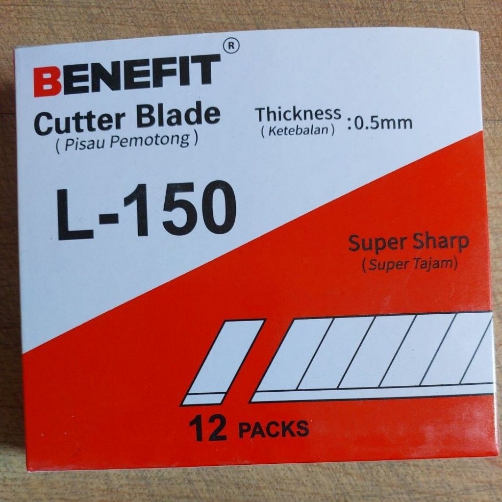 Jual (12 TUBE) isi cutter besar L-150 / refill cutter / isi ulang ...
