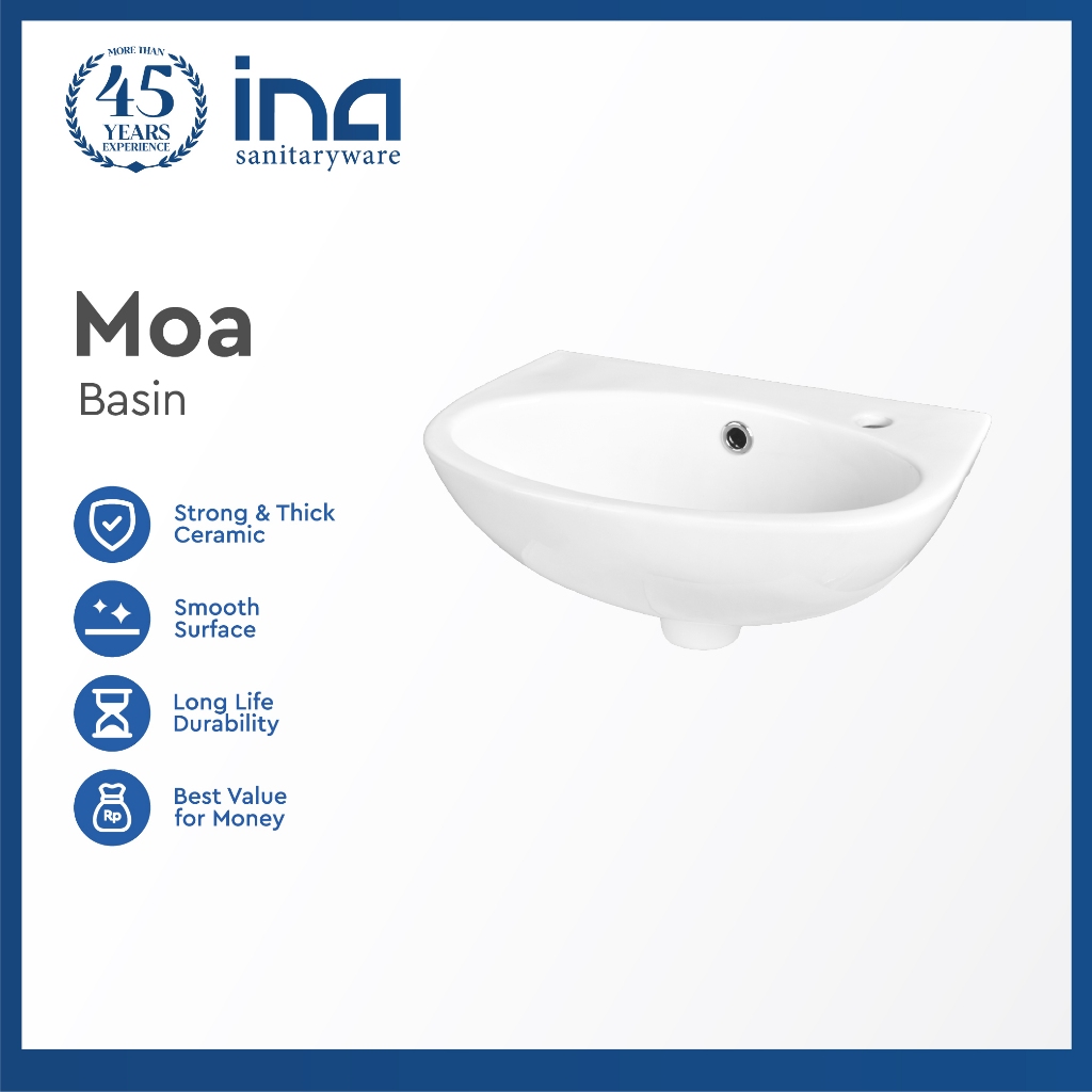 Jual INA Basin MOA [Body Only] | Wastafel - Washbasin | Shopee Indonesia