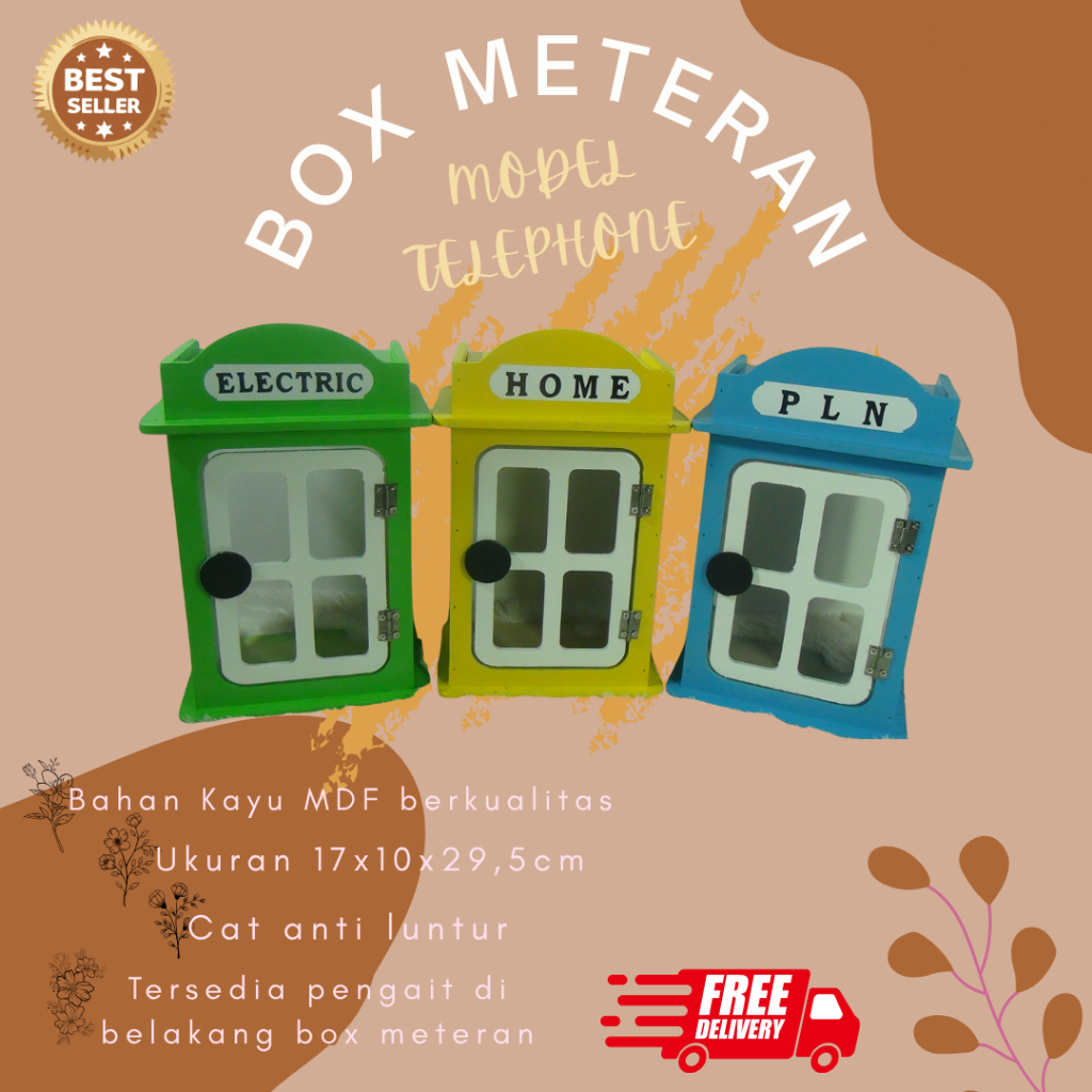 Jual TERMURAH!!! Box Meteran Listrik Token Model Telephone | Shopee ...