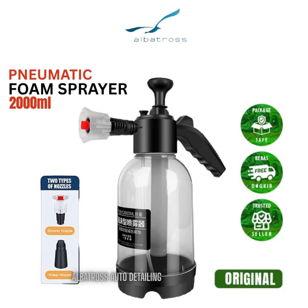 Jual Albatross Foam Sprayer Pneumatic Manual Hand Pump - Pressure ...