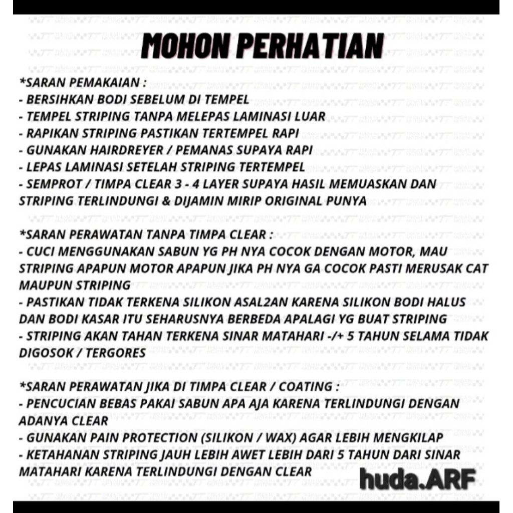 Jual striping sticker lis decal standar ori suzuki crystal | Shopee ...