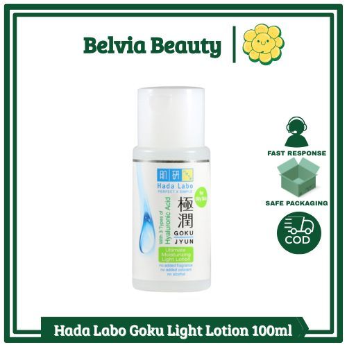 Jual Hada Labo Gokujyun Moisturizing Light Lotion 100ml - Hadalabo ...