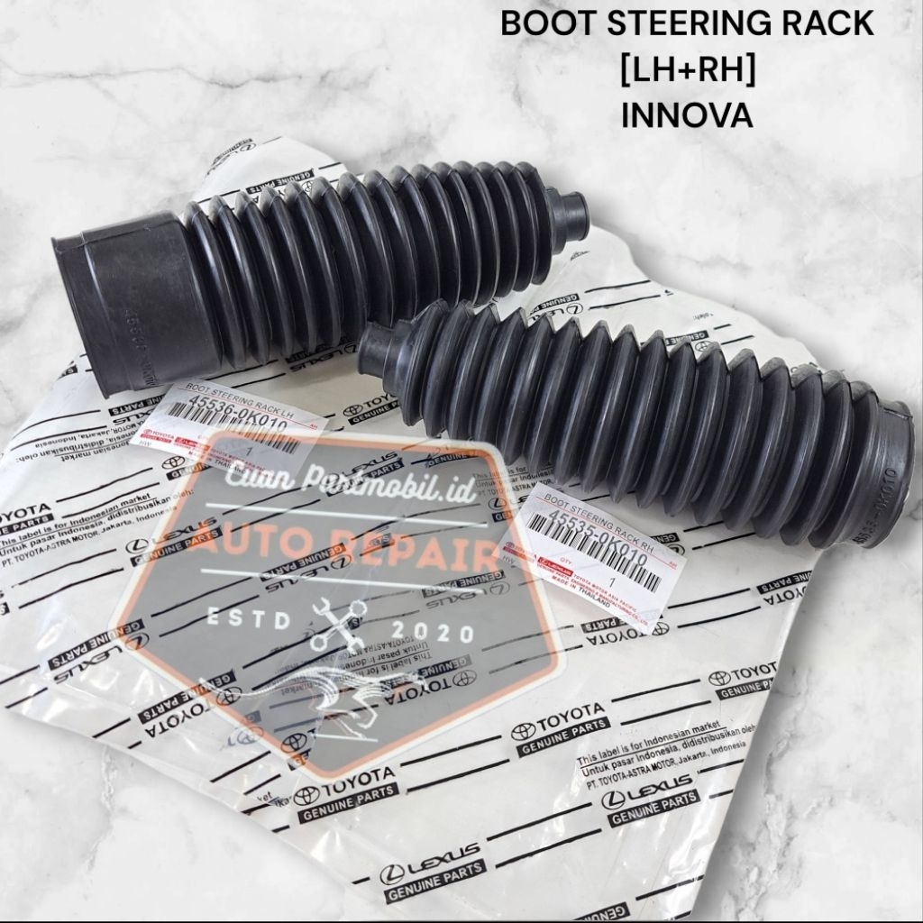 Jual BOOT STEERING RACK INNOVA KIRI KANAN SET | Shopee Indonesia